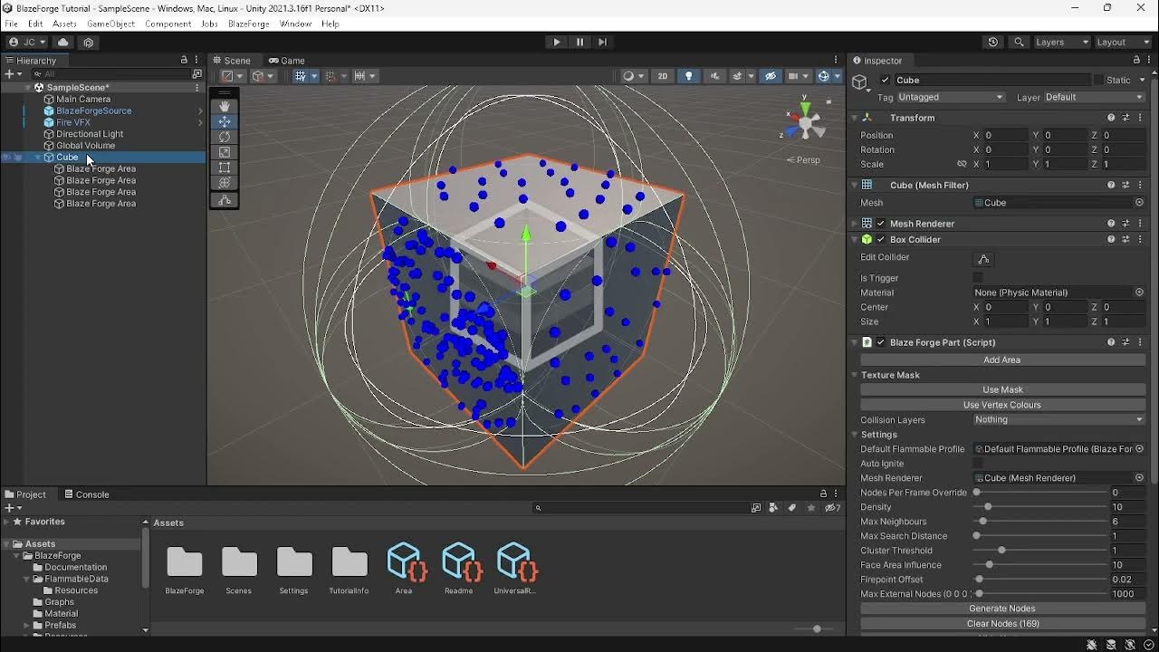 Blaze Forge Tutorial: Create Realistic Fire Simulations in Unity | Areas And Profile Guide - YouTube