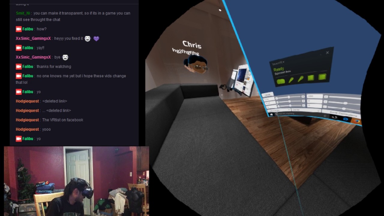 how to use openvrdisplayportal to keep a window open in vr - YouTube