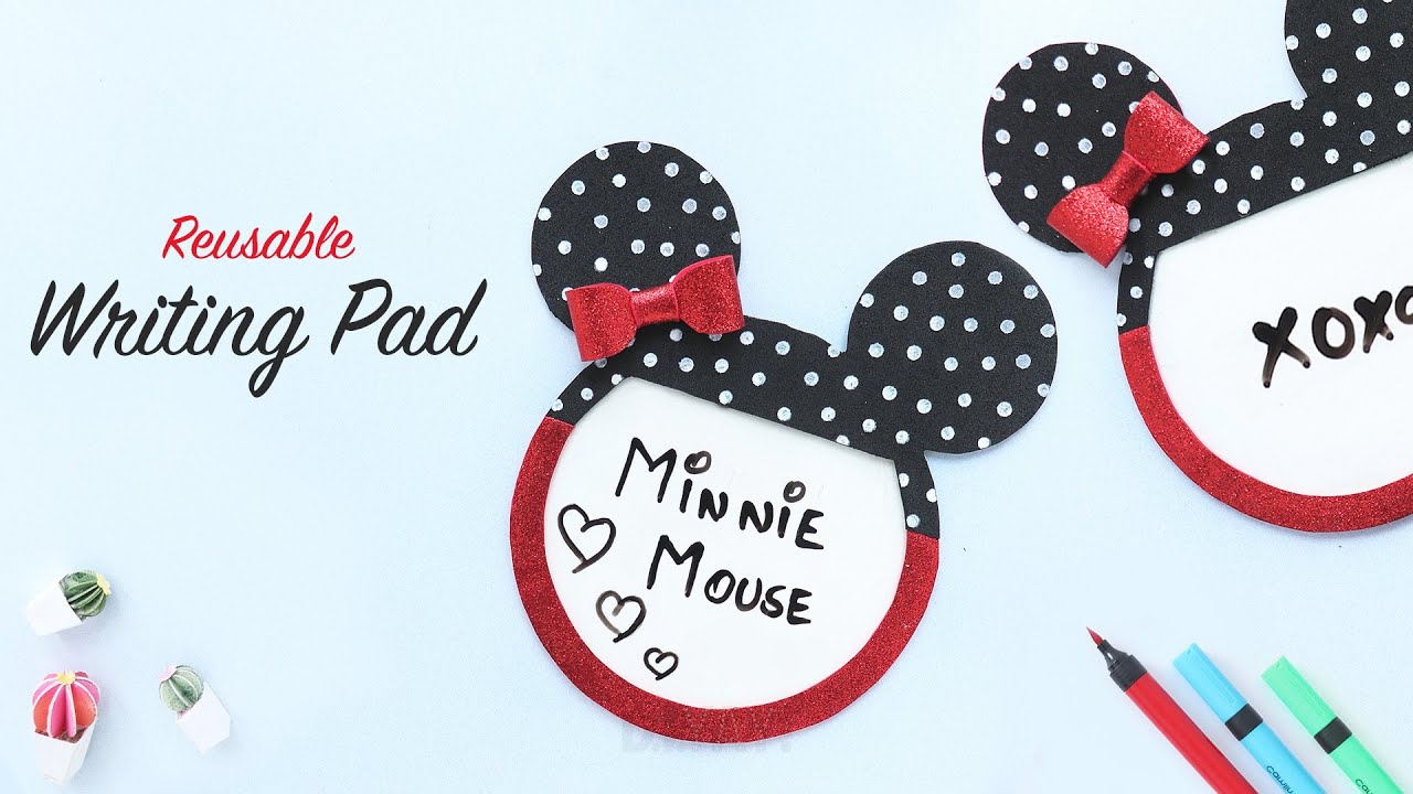 DIY Writing Pad | Reusable Writing Pad | DIY Slate Board - YouTube