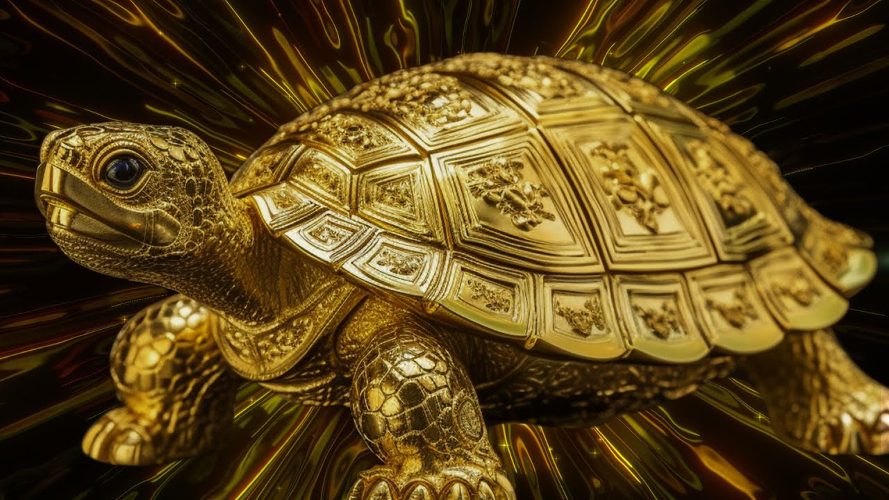 The golden tortoise of abundance brings prosperity, money, and ...