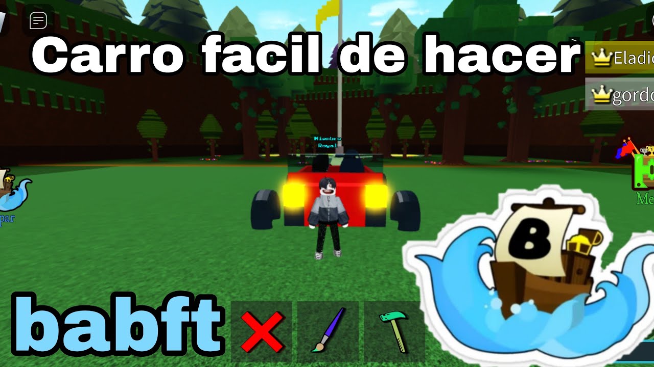 Como construir un carro en build a boat for treasure - YouTube
