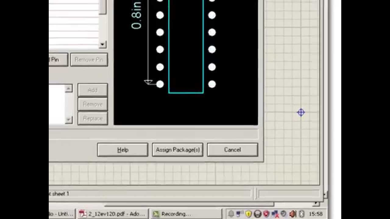 Criar componente eletrônico no proteus - CI HT12E - YouTube