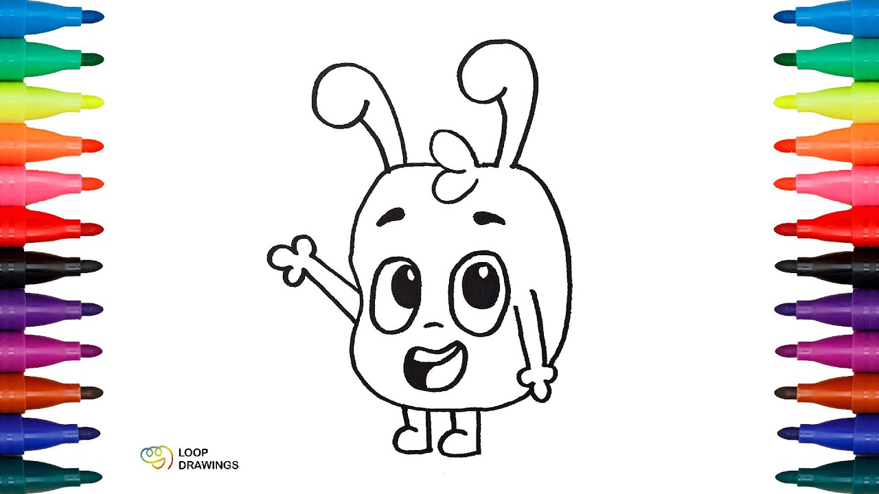 Let's draw MORPHLE - MY MAGIC PET | Step by step | FUN drawings for ...