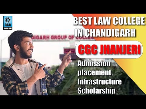 Best law college in Chandigarh| CGC JHANJERI | Admission, fees ...