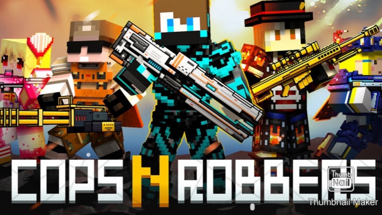 CopNRobber FPS 3D Pixel New Game I Found - YouTube