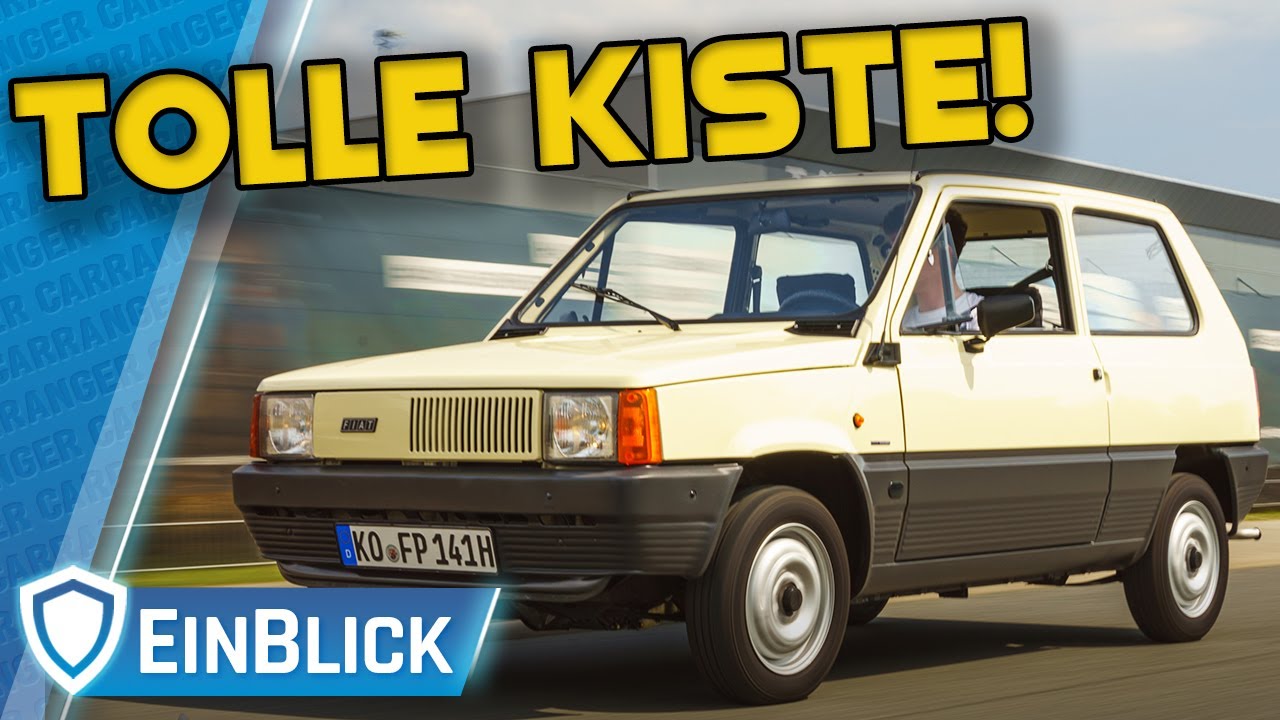 Fiat Panda 34 (1984) - TOLLE KISTE! Ein Auto für alle, die kein Auto ...