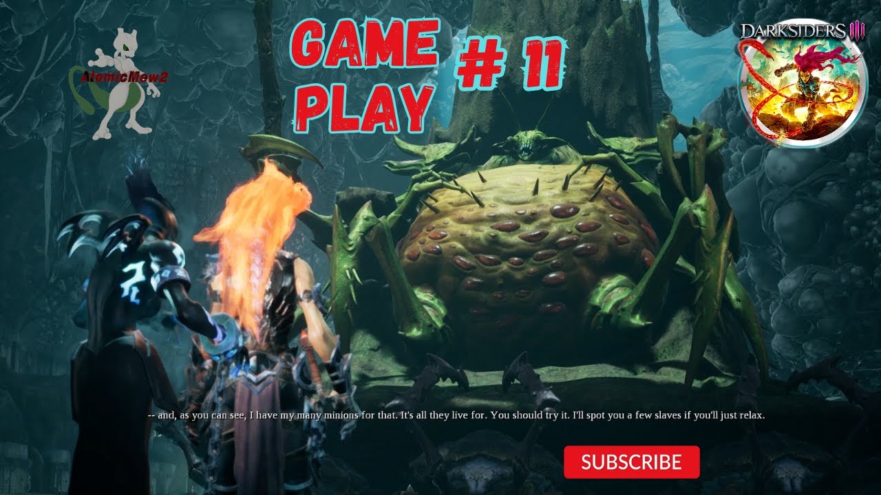 DARKSIDERS 3 Walkthrough II Sloth Boss Fight II FHD 60 FPS - YouTube