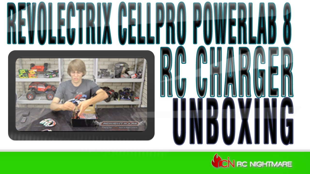 Revolectrix Cellpro PowerLab 8 RC Charger Unboxing - YouTube