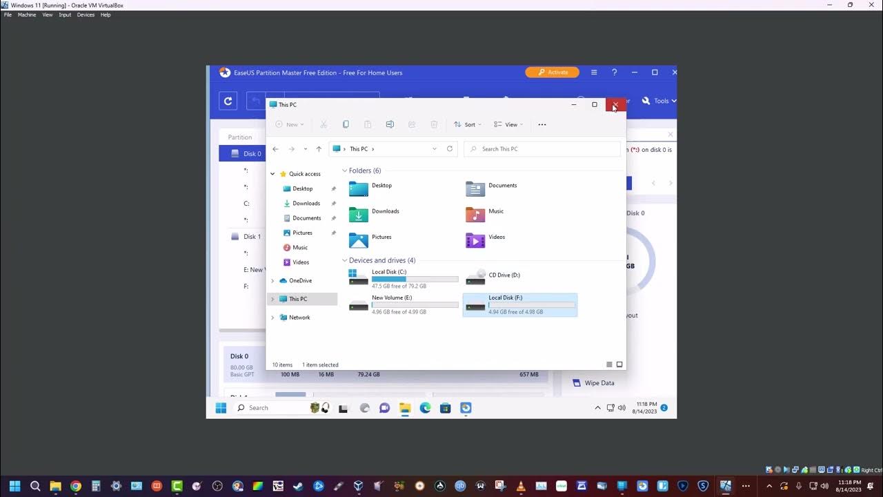 How to resize and create partitions using EaseUS Partition Master Free ...