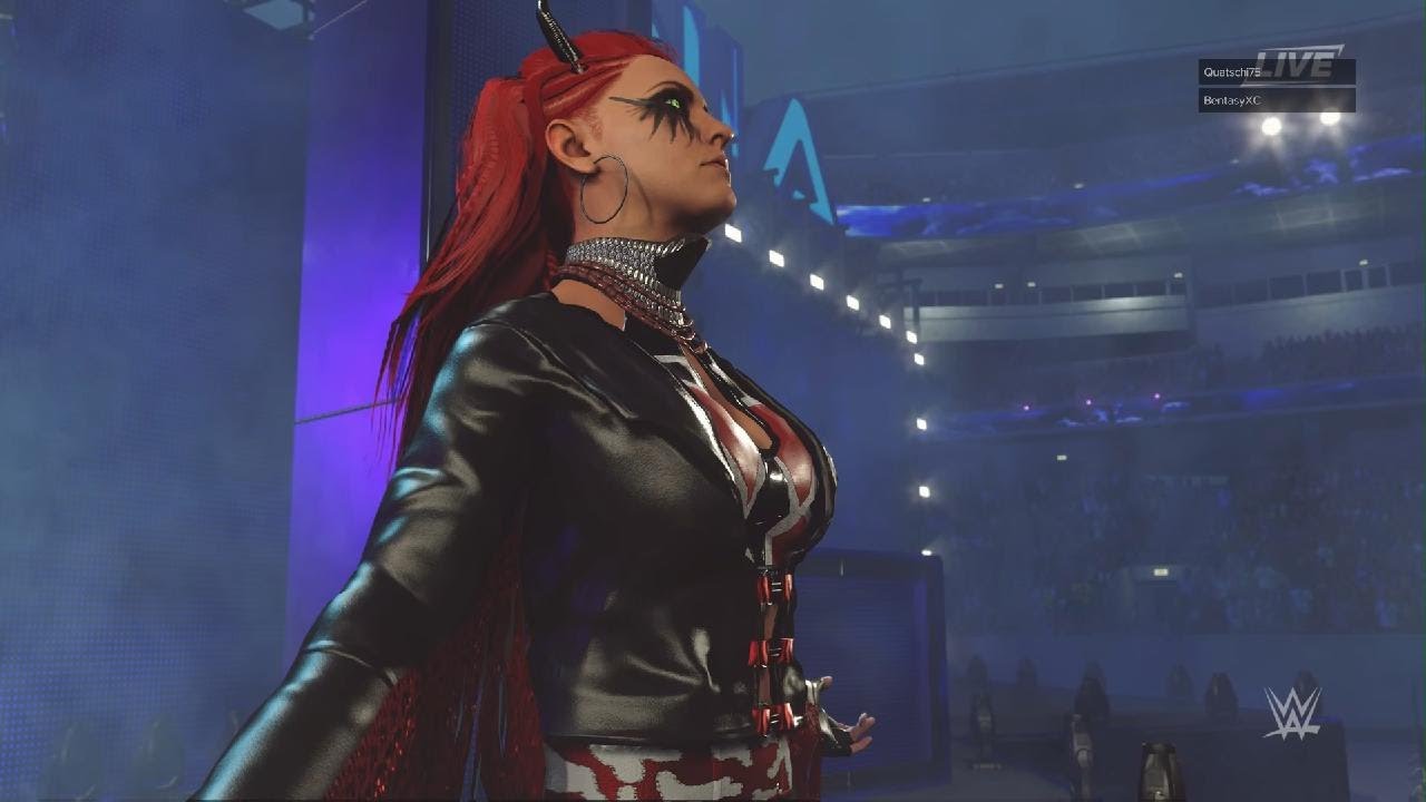 WWE 2K24 - Kaena Amaris vs. Jessica Shaw - YouTube