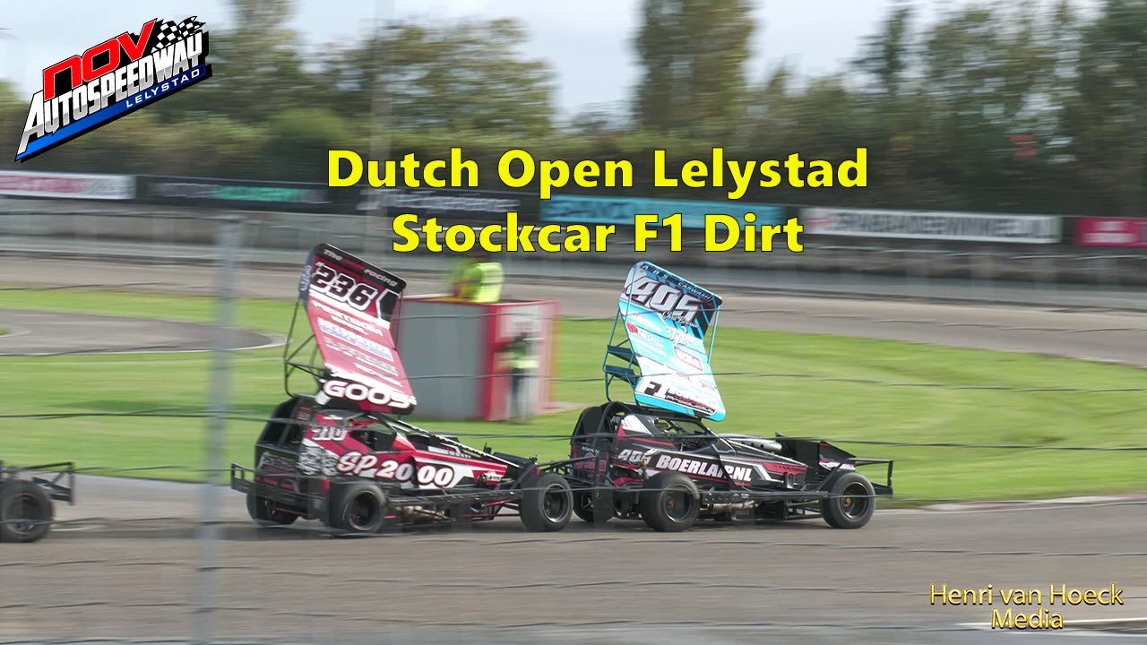 Dutch Open Lelystad BriSCa Stockcar F1 Dirt - YouTube