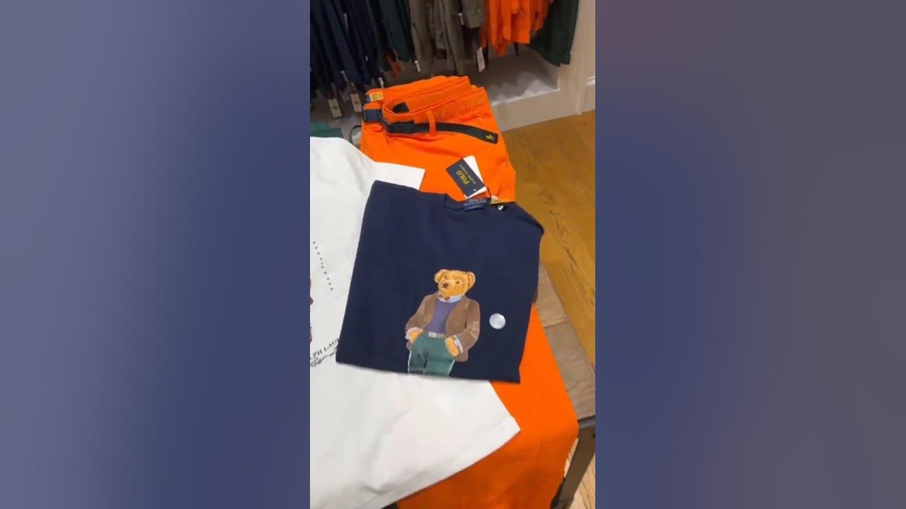 Любимые футболки Ralph Lauren с мишками – сейчас со скидками! - YouTube