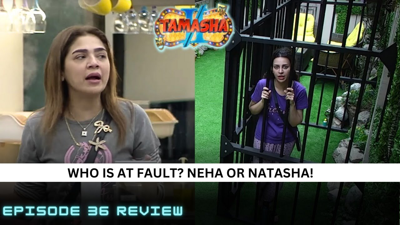 Tamasha Episode 36 | Neha in jail justified? | Will Junaid be a better ...