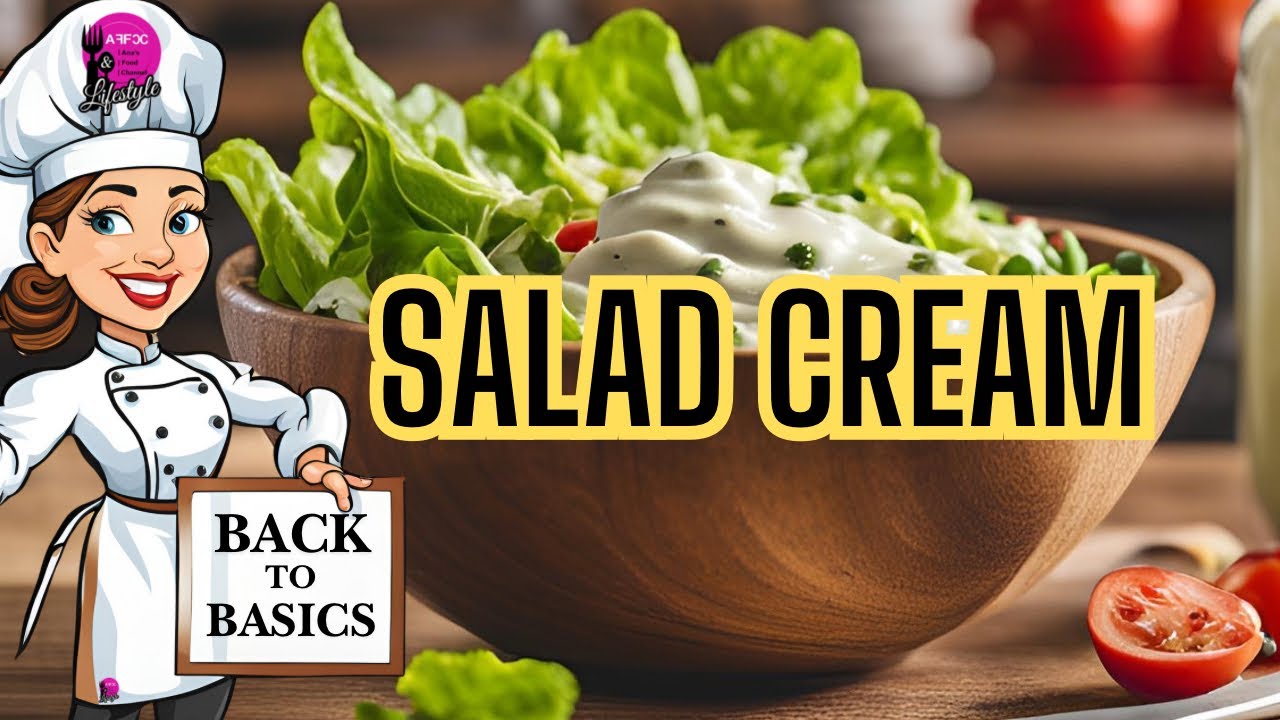 How to Make Salad Cream | Homemade Salad Cream Recipe| Easy Salad ...
