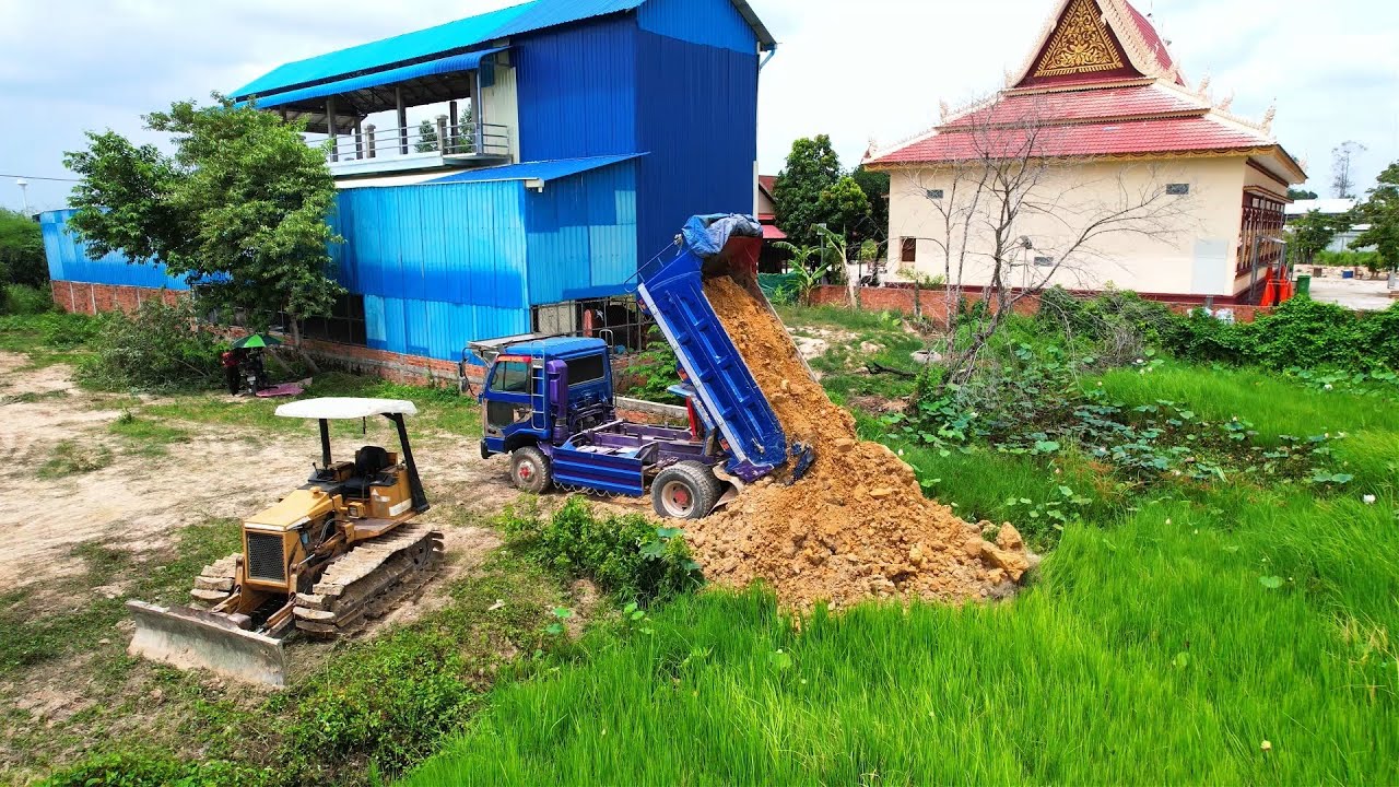 New Project! Build new road to the rice field with a group of land ...