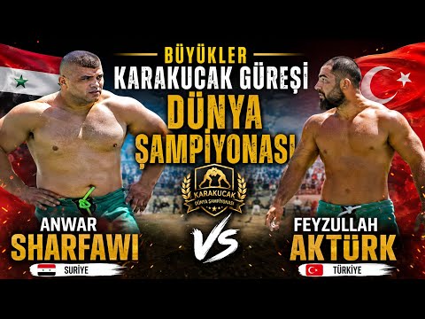 🔥 DÜNYA ŞAMPİYONLUĞU İÇİN NEFES KESEN MÜCADELE! 🇸🇾🇹🇷 ANWAR SHARFAWI vs FEYZULLAH AKTÜRK