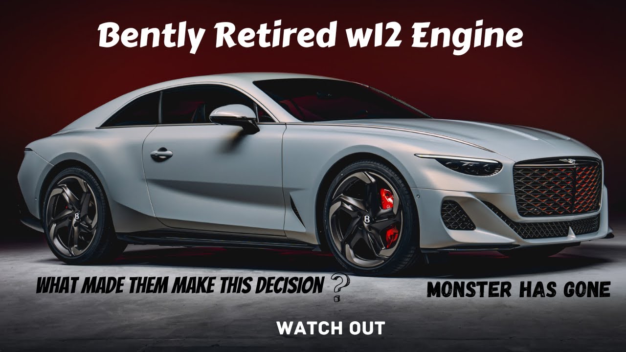 Bentley Retired W12 Engine | Explained | Tamil #bentley #flyingspur # ...