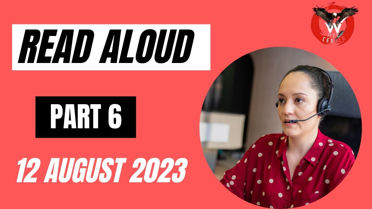 READ ALOUD - AUGUST 2023 - MOST IMPORTANT - PART - 6 - YouTube