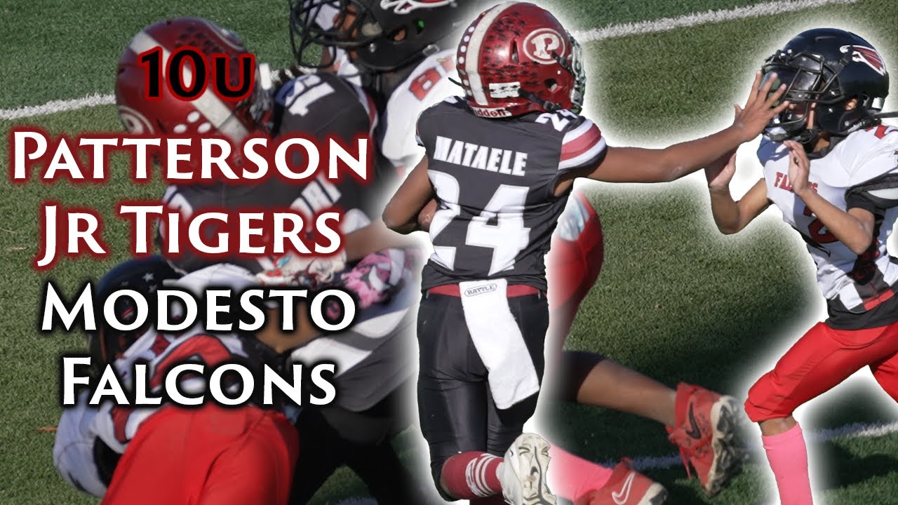 10u Patterson Jr Tigers vs Modesto Falcons Live Highlights - YouTube