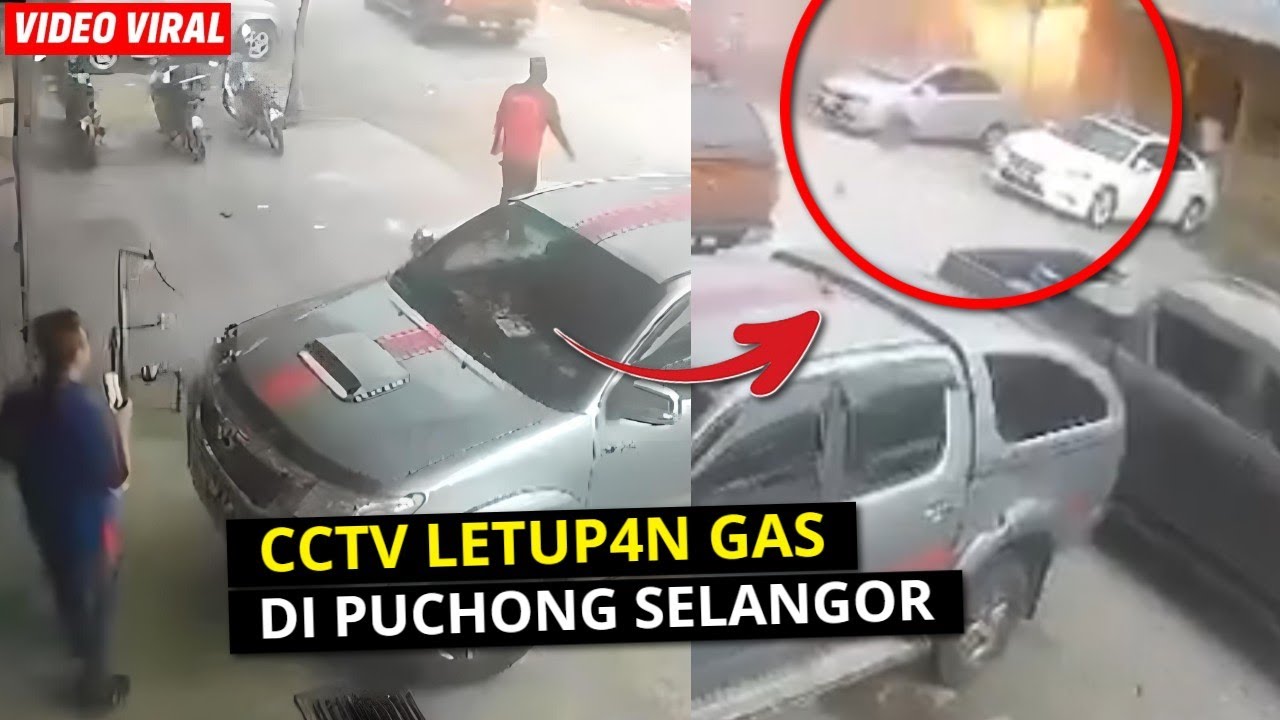 KEJADlAN L3TUP4N GAS DI PUCHONG SELANGOR - YouTube