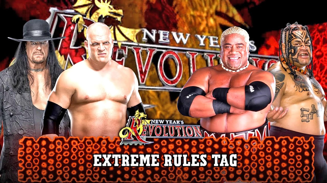 WWE 2K23 The Brothers of Destruction vs Umaga & Rikishi - Extreme Rules ...