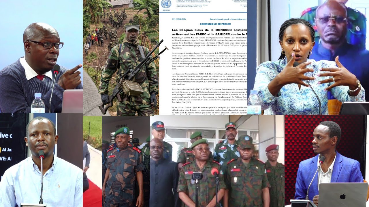 MONUSCO YEMEJE KO IRI MU MIRWANO NA M23 || GEN.EKENGE YEMEJE URUPFU RWA ...