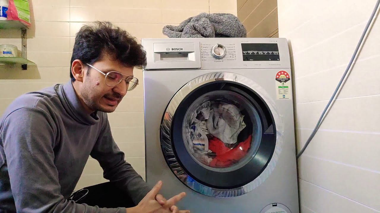 DAILY WASHING OF CLOTHES IN BOSCH FRONT LOAD WASHING MACHINE | LG ...