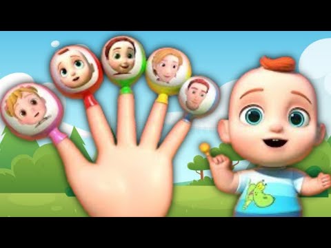 Daddy Finger, Daddy Finger, Where Are You? | Finger Family Rhyme for ...