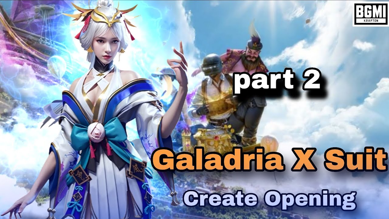 Galadria X Suit Create Opening Day 32 🤣😱 Bgmi Create Opening - YouTube