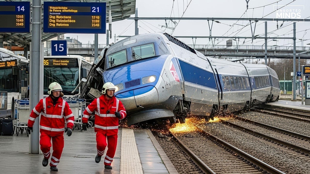 Most Unbelievable Train Moments Caught on Camera | Best of Month #9 ...