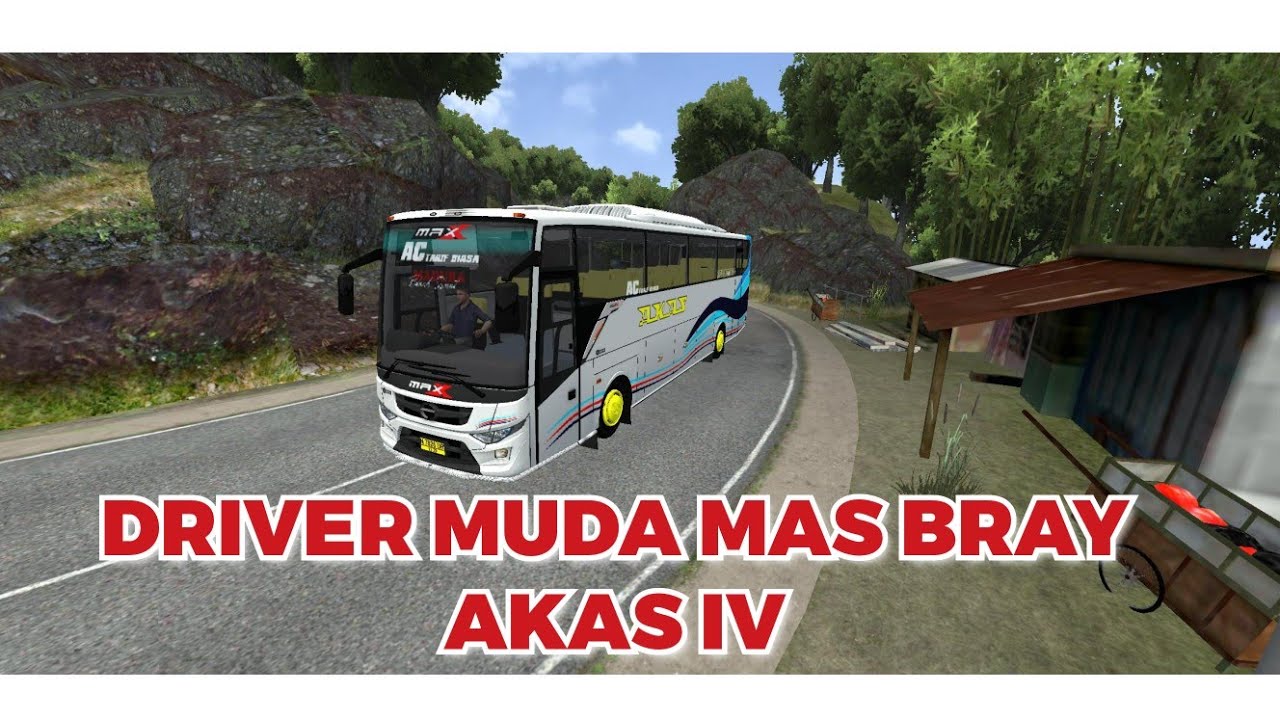BUS AC EKONOMI AKAS IV JALUR BANYUWANGI SELATAN #BUSSID - YouTube