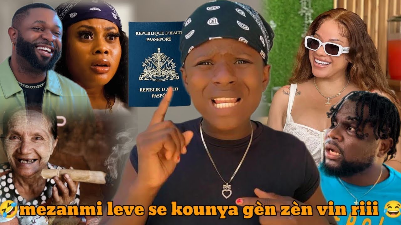 Pral gen zèn nan vil la gramoun nan boule paspò manmi love la 🤣😂😂🤣😭 ...