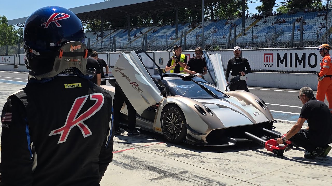 Pagani Arte Pista-MIMO 2025, Autodromo Nazionale Monza - YouTube
