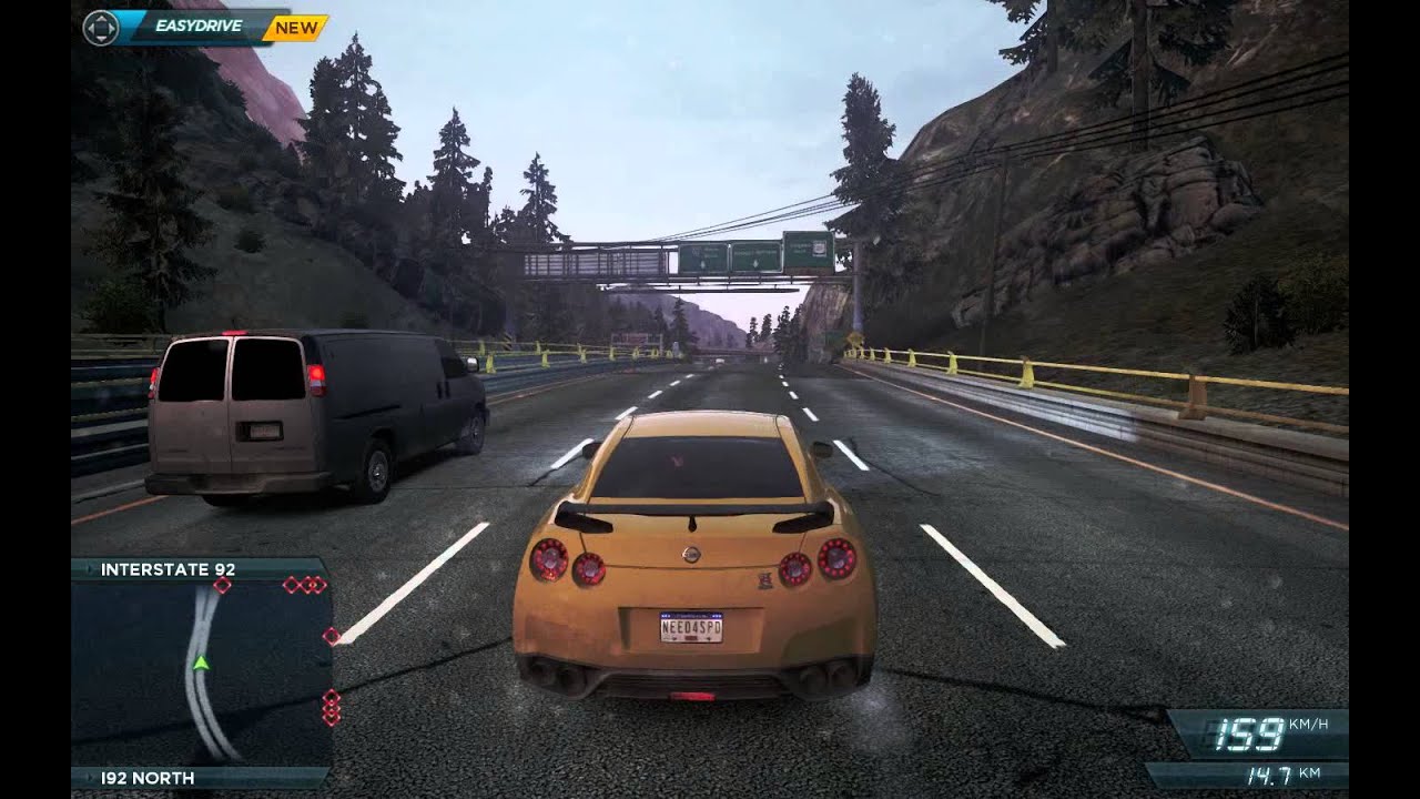 Need for Speed Most Wanted 2012 with steering wheel part 2 - YouTube
