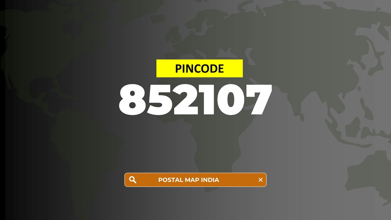 Pincode 852107 - Kapasia, Dhabauli, Pastpar, Pama & More - YouTube