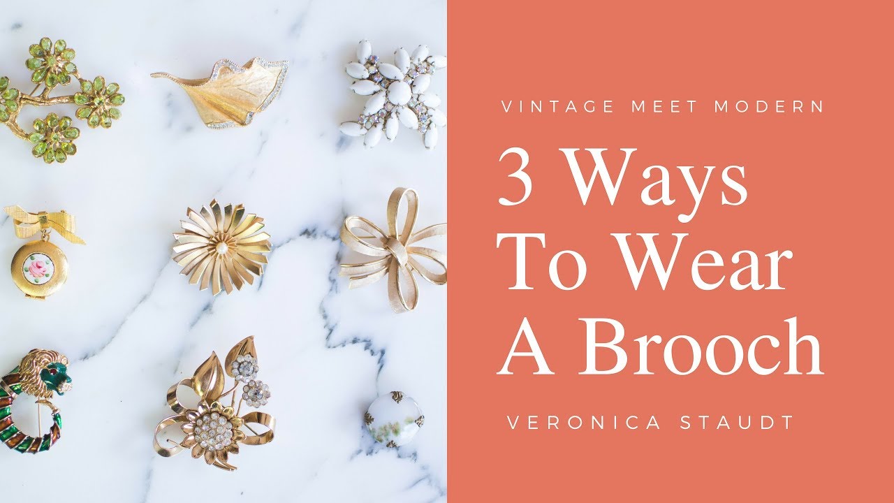 How to Wear A Brooch - YouTube