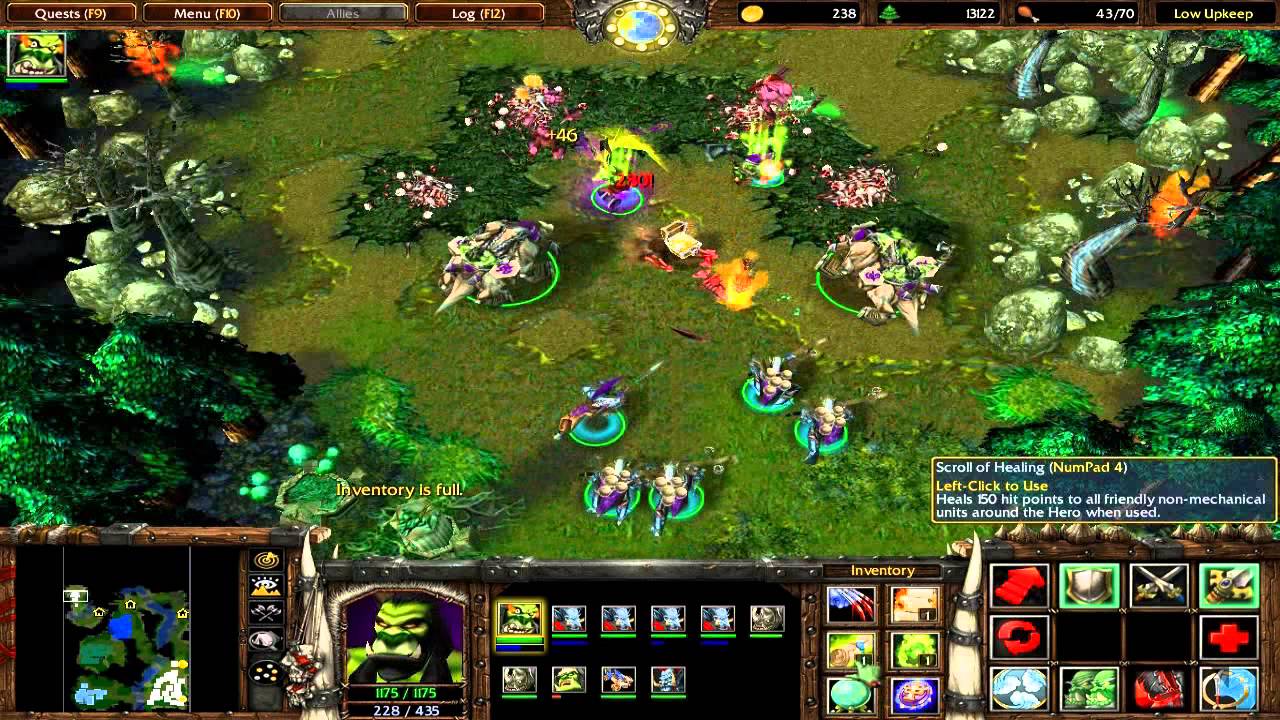 Warcraft 3 Reign of Chaos Let's play Episode 38 Orc Campaign (Hard ...