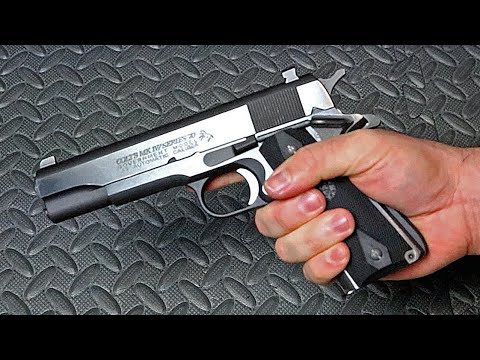 Colt 1911 One Hand Field Strip - YouTube