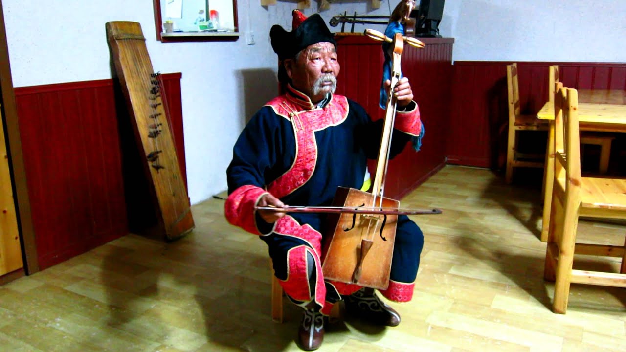 Mongolian Music Performance - Morin Khuur (Horse Head Fiddle) - YouTube