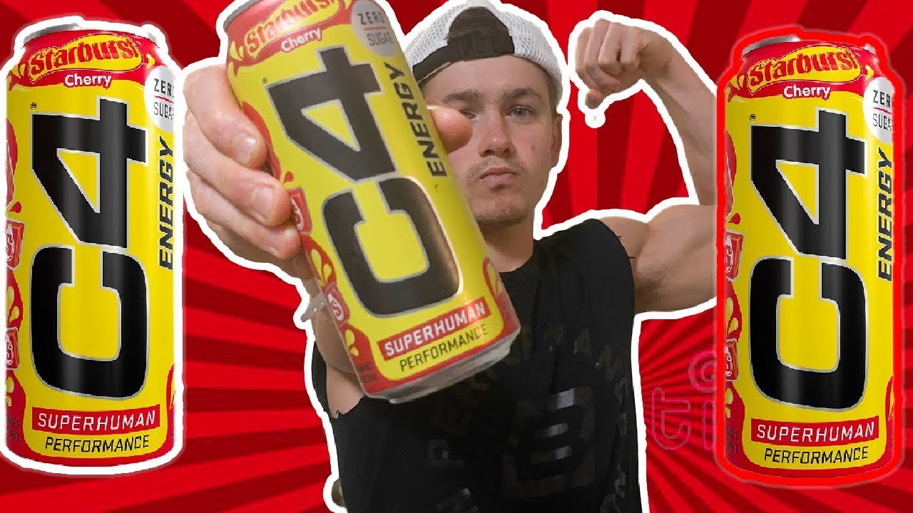 C4 X STARBURST ENERGY DRINK Cherry FLAVOR Taste AND REVIEW YouTube c4-x-starburst-energy-drink-cherry-flavor-taste-and-review-youtube