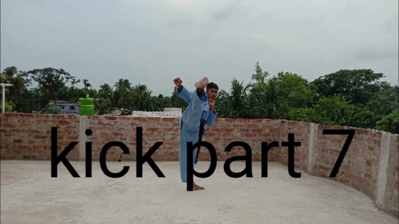 Sweep the Leg ..Tiger Tail Sweep kick part 7.kick karate - YouTube