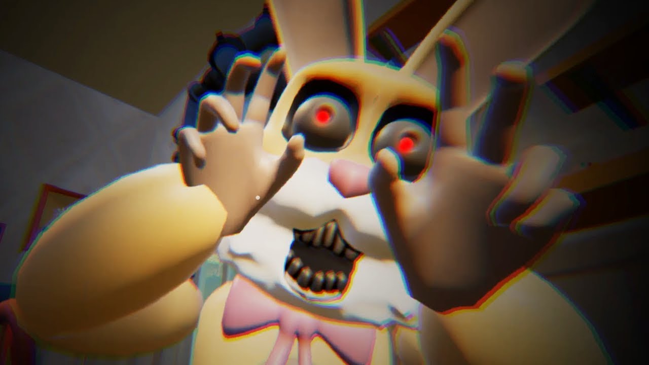 MY NEW NEIGHBOR IS LUCKY THE RABBIT - Hello Neighbor Dark Deception ACT ...