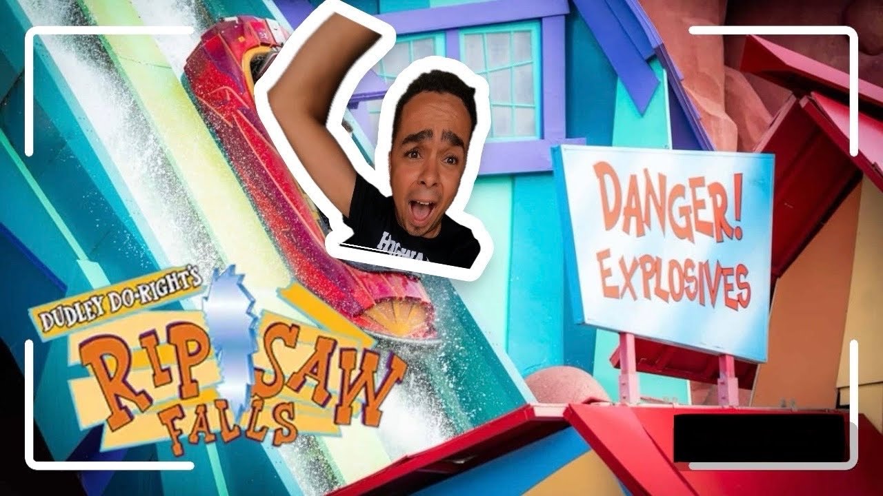 Dudley Do-Right's Ripsaw Falls POV (Water Ride) Islands of Adventure ...