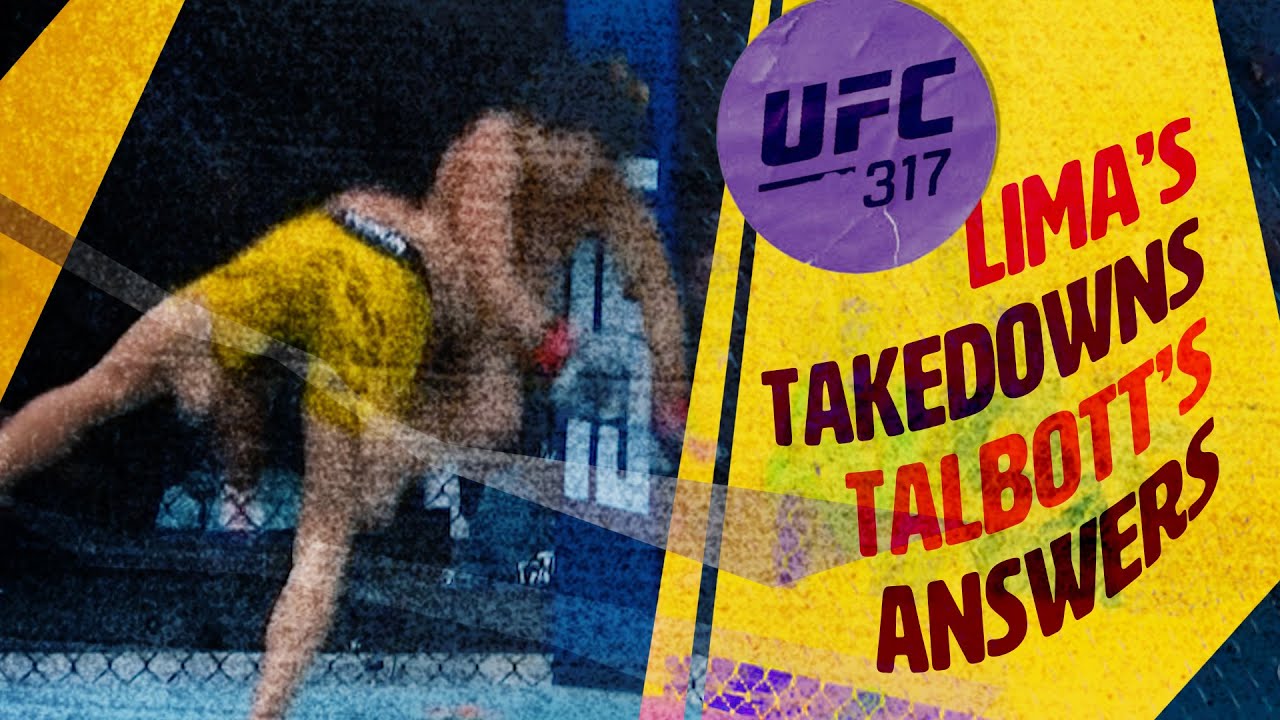 Felipe Lima's Wrestling against Payton Talbott at UFC 317 #wrestling # ...