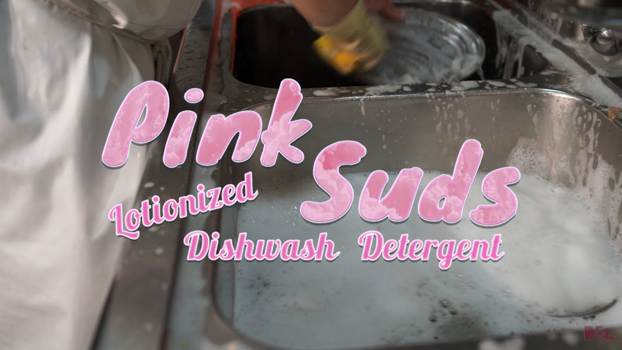 PINK SUDS Lotionized Dishwash Detergent - YouTube