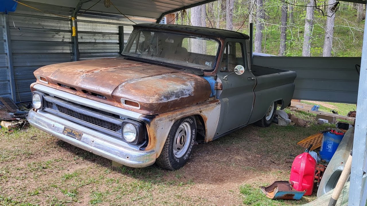 New fenders on the c10 - YouTube