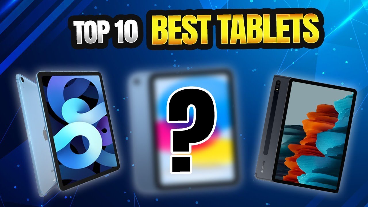 10 best tablets 2022 - YouTube