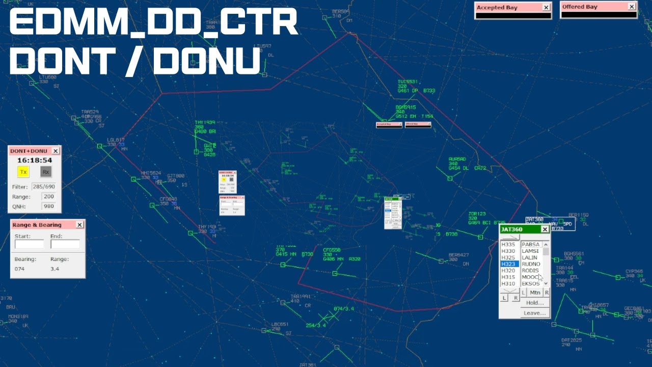 [London Control ATC Time Lapse] - EDMM_DD_CTR - DONT & DONU - YouTube