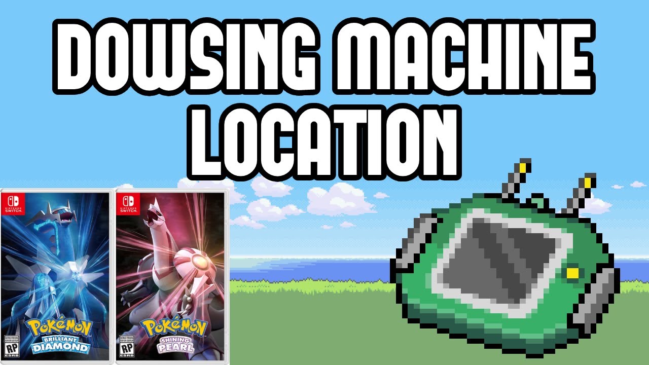How to Get the Dowsing Machine in Pokemon Brilliant Diamond & Shining ...