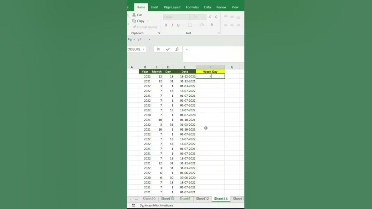 How To Find Day In Excel viralvideo viral trending foryou trend how-to-find-day-in-excel-viralvideo-viral-trending-foryou-trend